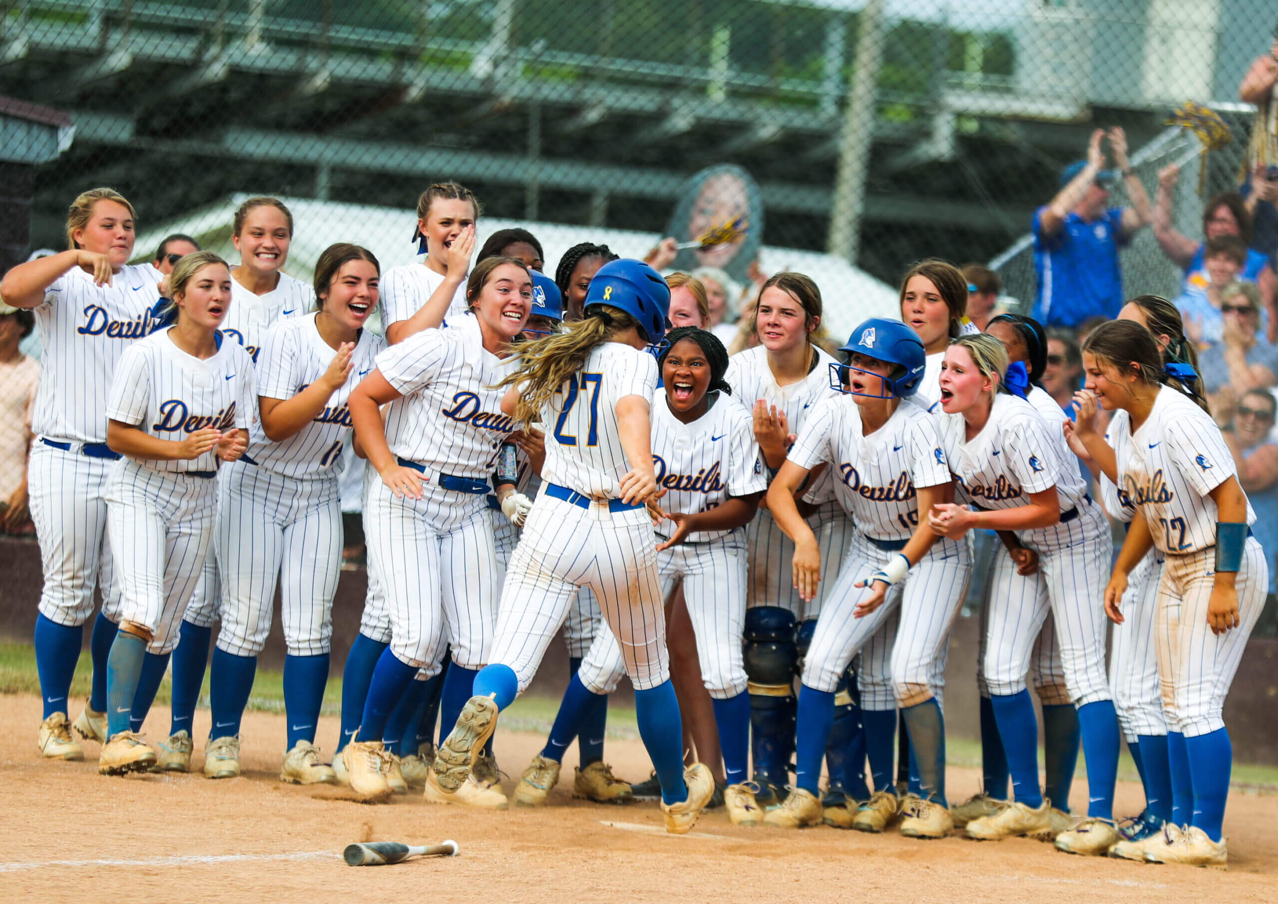 Olivia Garrett's 7th inning blast helps Lady Devils claim North Half ...